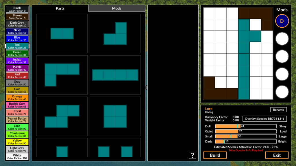 game info – Intergalactic Fishing